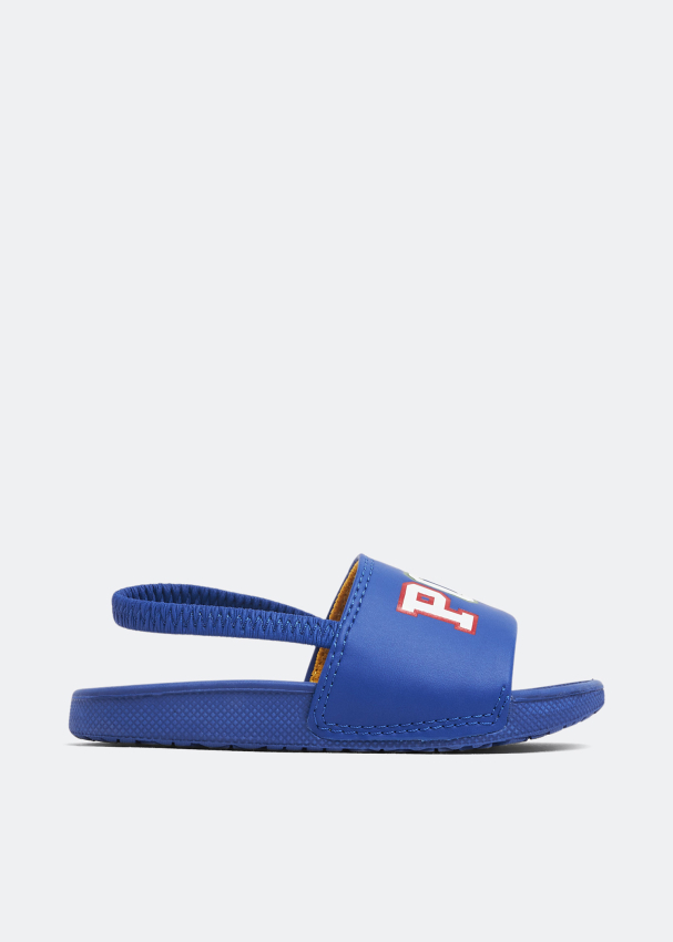 Polo Ralph Lauren Soren slides for Boy - Blue in Bahrain | Level Shoes